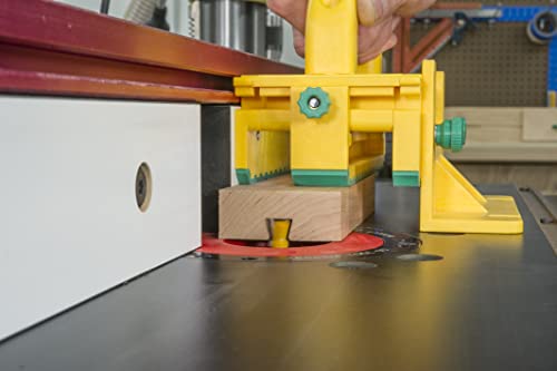 MICROJIG Matchfit MB-050-0514 Dovetail Router Bit for Dovetail Clamps, 14", Dovetail Profile,, Yellow