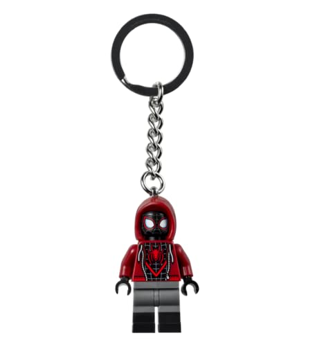 LEGO Miles Morales Marvel Spiderman Keychain