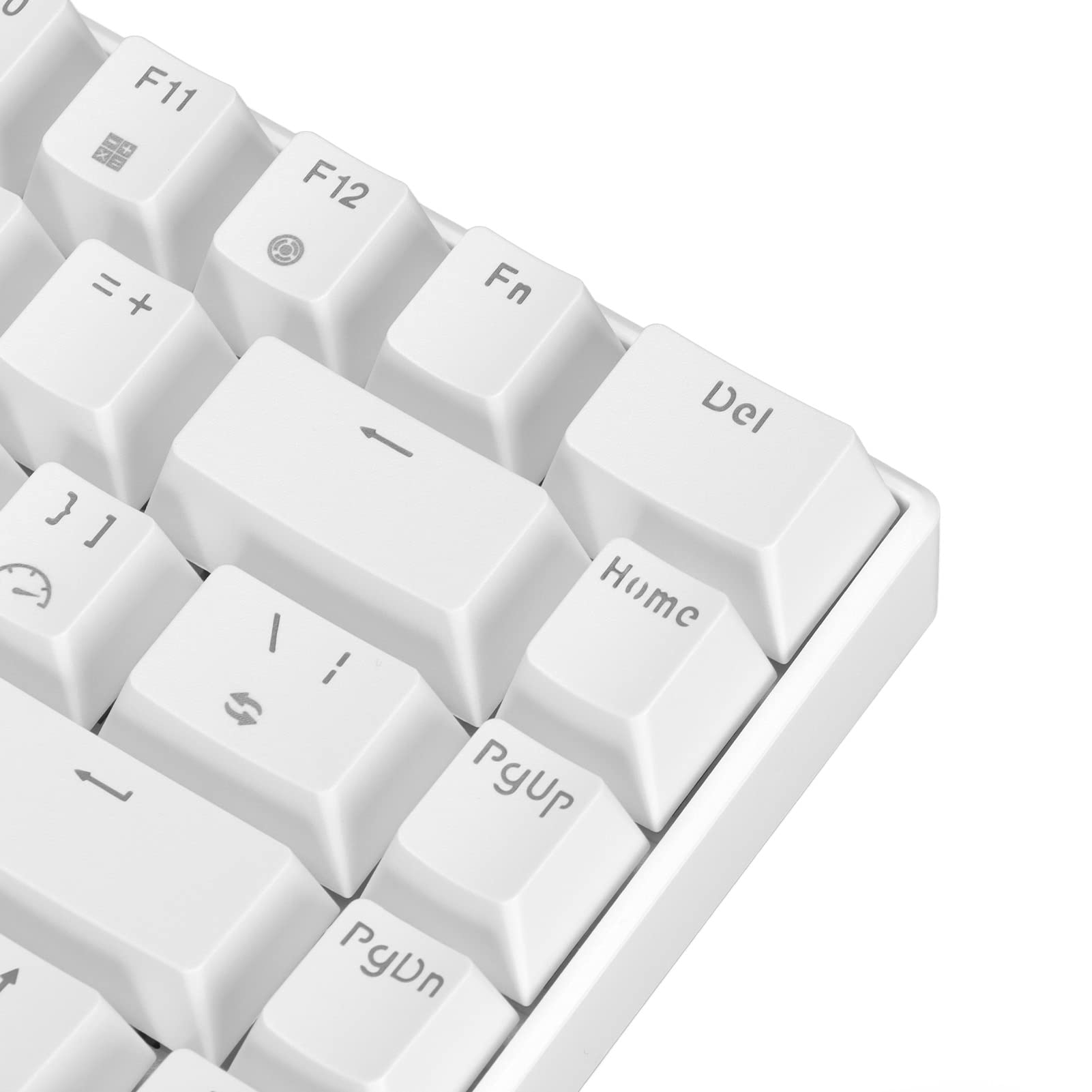 Mechanical Keyboard 2.4G Wireless Gaming Keyboard 82 Keys RGB Backlit 1800mAh Laptop Battery for Desktop PC Blue Switch
