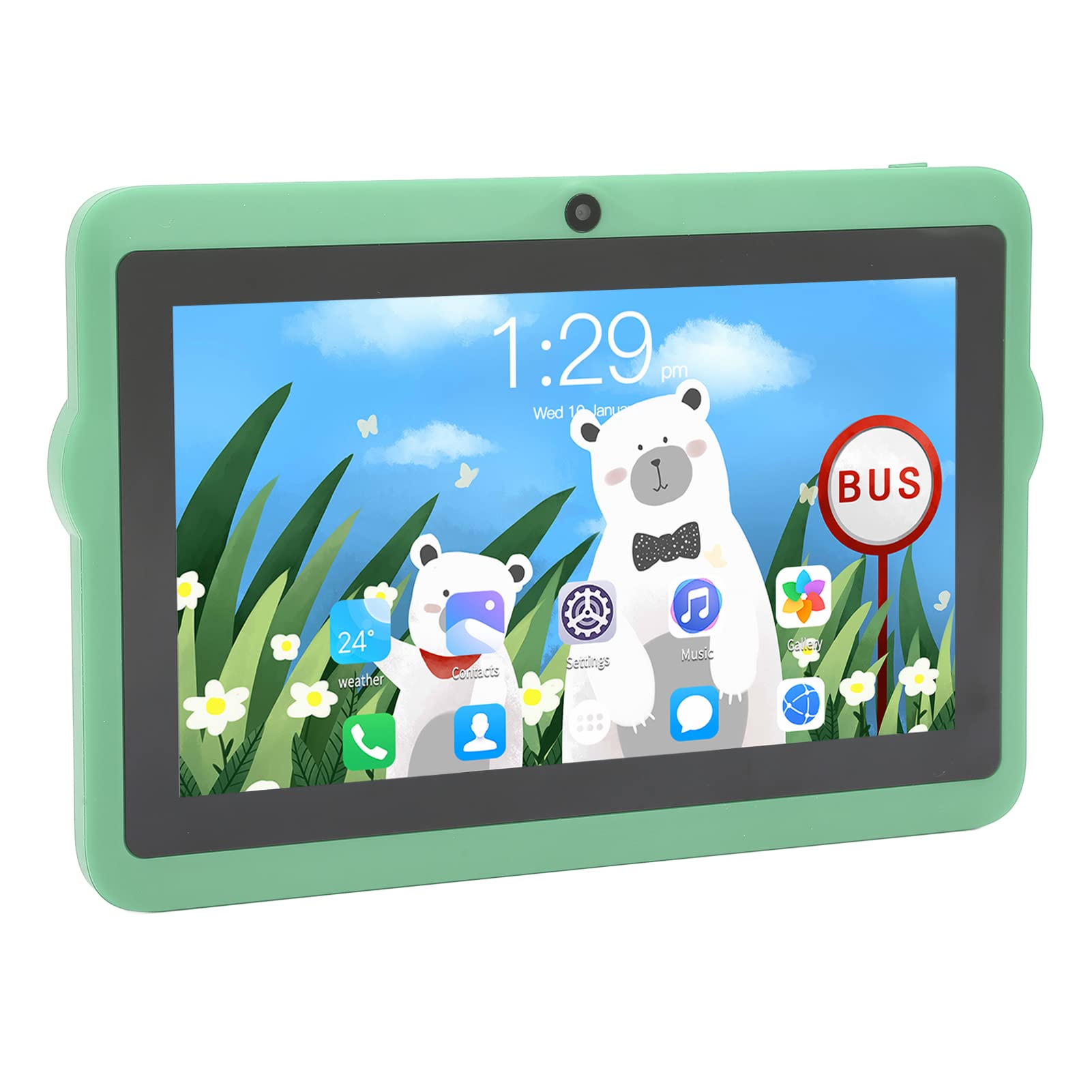 LBEC Kids Tablet, Single Speaker Dual Camera 100240V Toddler Tablet for Baby (U.S. regulations)