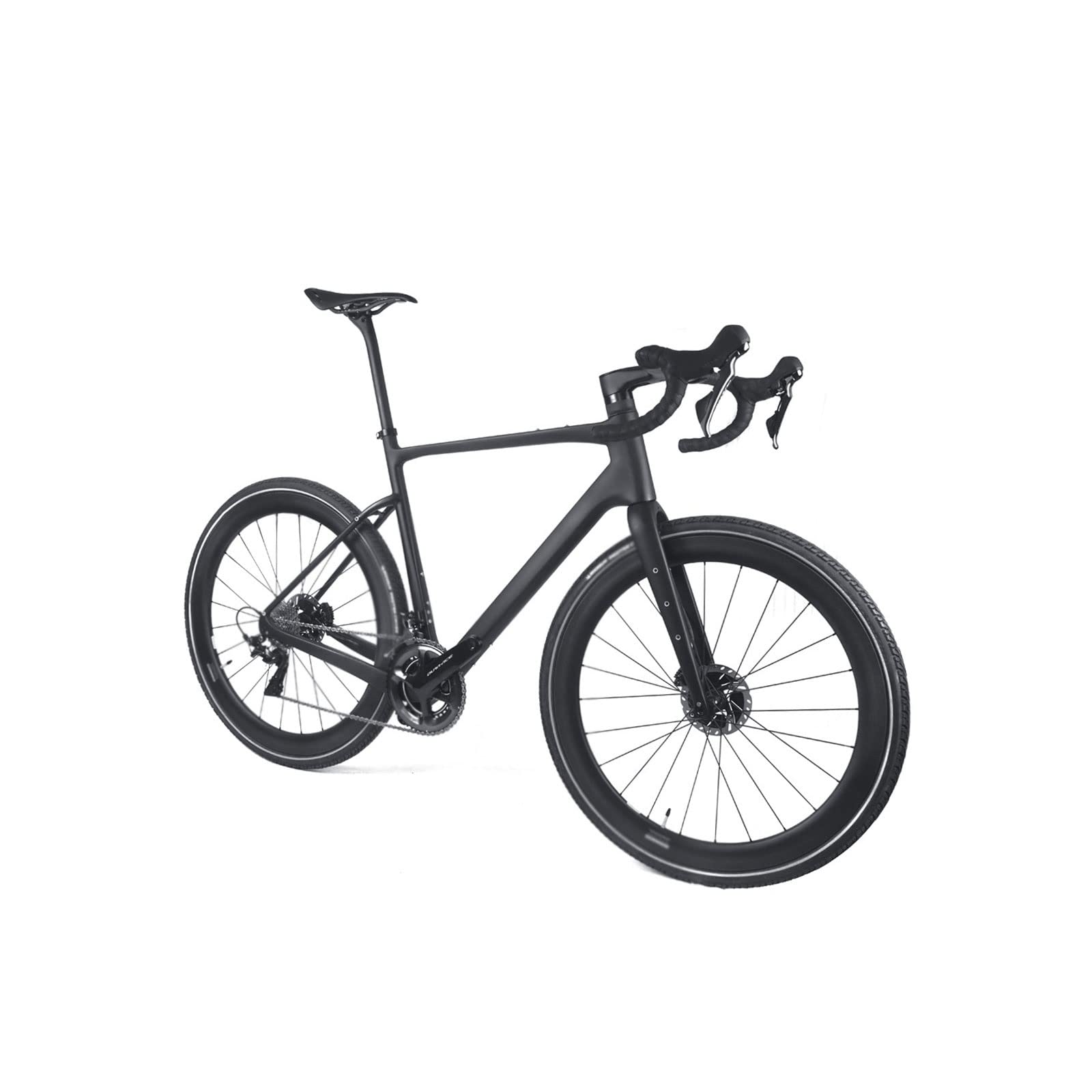 KOWMzxc Bikes for Men Road Bike with Carbon Fiber Lightweight Disc Brakes