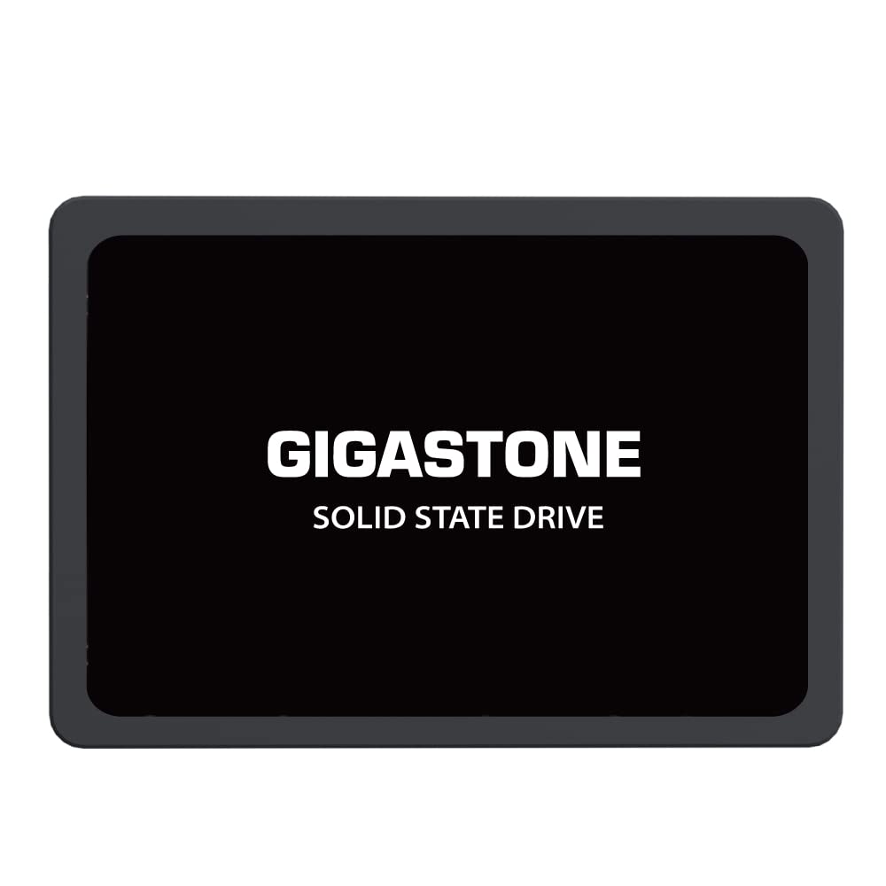 Gigastone SATA SSD 1TB 2.5 inch SSD 520MB/s Upgrade Laptop PC Memory and Storage PS4 HDD Replacement 2.5" Internal Solid State Hard Drives SATA III SLC Cache 3D NAND Increase Performance