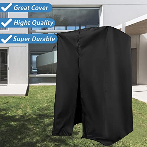 Rilime Treadmill Cover,Folding Treadmill Cover Waterproof Outdoor,Dustproof Cover for Nordictrack Treadmill Folding Running Machine,46" L X 38" W X 66" H