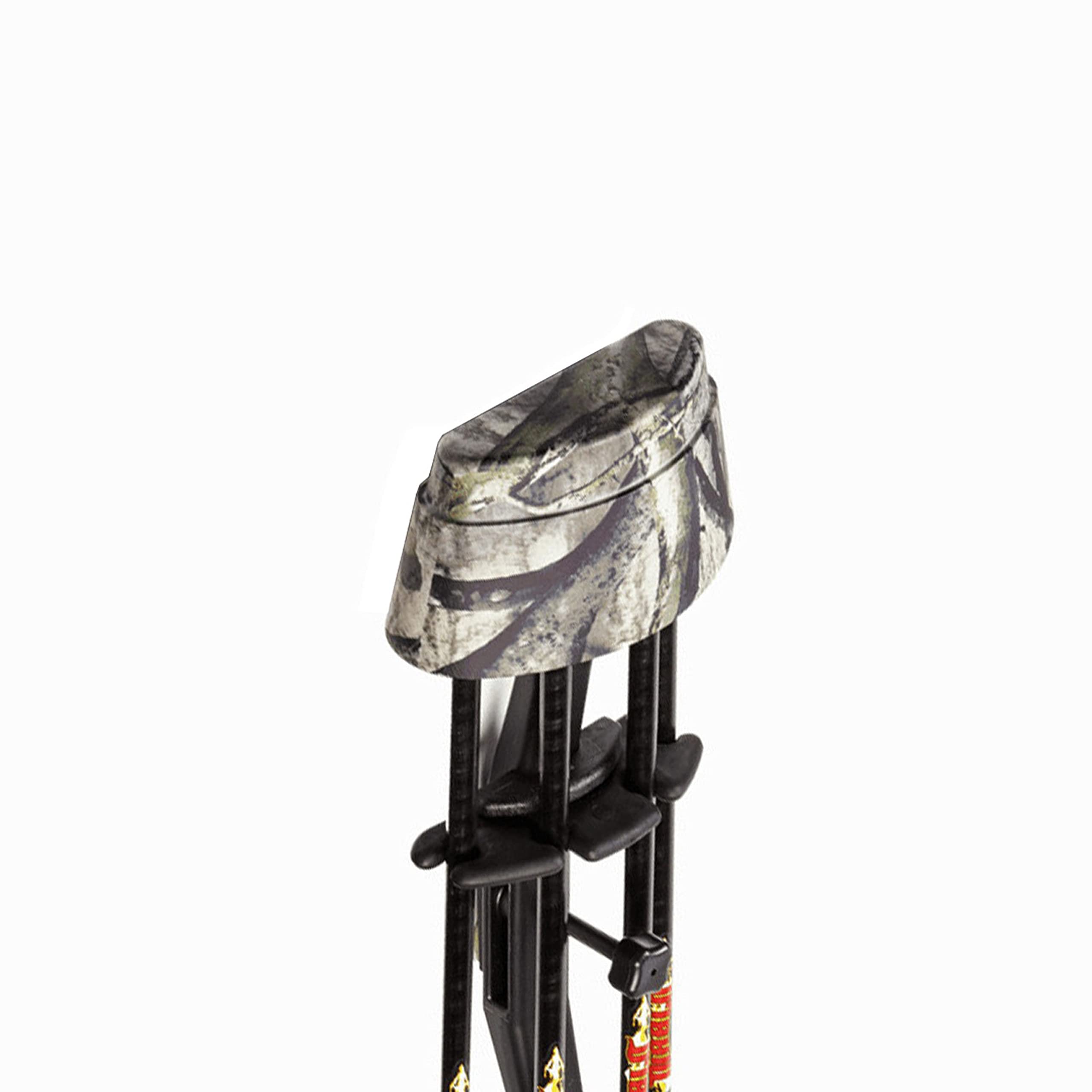 Excalibur 4-Arrow Archery Hunting Durable Lightweight Versatile Secure Polymer Hood Crossbow Quiver, Mossy Oak Tree Stand