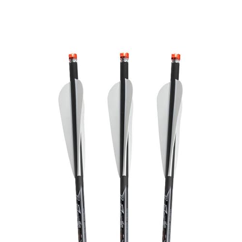 Excalibur FireBolt 20" Illuminated Carbon Lightweight Crossbow Arrows for Use on EXO-Traditional Series Crossbows - 3 Pack (EXLB-22CAVIL-3)