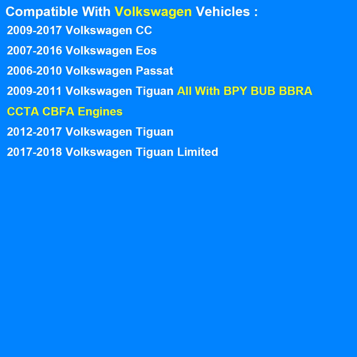 Gas Cap, Fuel Tank Cap Replace 3C8-201-550-E, 3C8201550E, 3C0-201-550-N, 3C0201550N Compatible with Volkswagen - 2006-2010 VW Passat, 2009-2017 VW CC, 2007-2016 VW Eos, 2009-2017 VW Tiguan, More