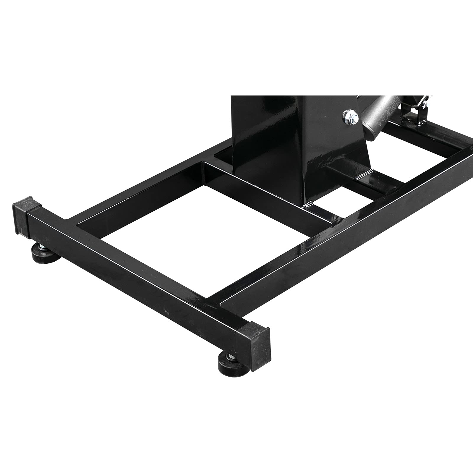 MENGK 72in 3-Section Spa Beauty Salon Tattoo Massage Bed with Motorized Reclinable Height Power Lift & Stool Black