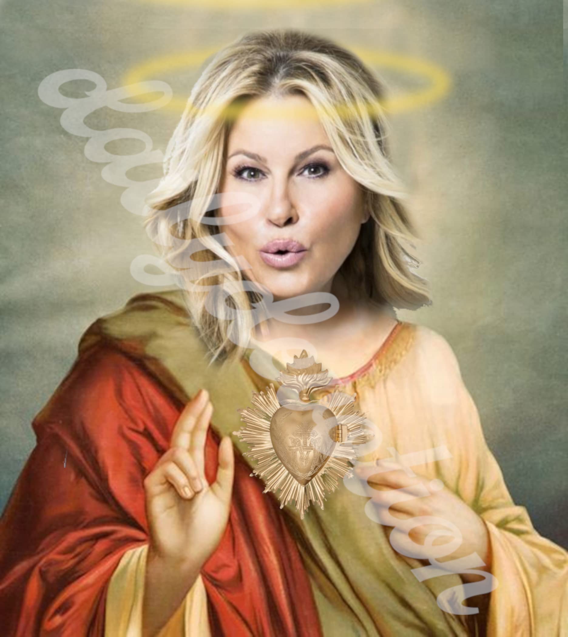Jennifer Coolidge Parody Devotional Prayer Saint Candle