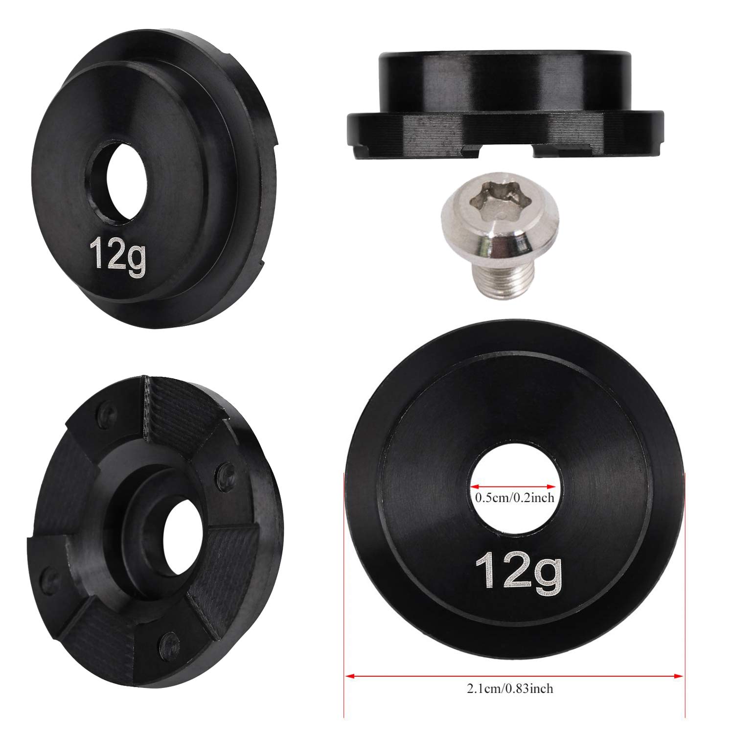 Golf Weights for Ping G 30 Driver Head Fairway Hybrid Clubs with Screw,6g 8g 10g 12g 14g 16g LS SF TEC 5# 3# FW Accessory (1 Pc x 6g)