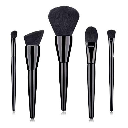 Mens Wet Hair Brush Tools Foundation Eyeshadow Makeup Brush Cosmetic Sets Wooden 5PCS Eyebrow Brush Brush The Good Place Merchandise