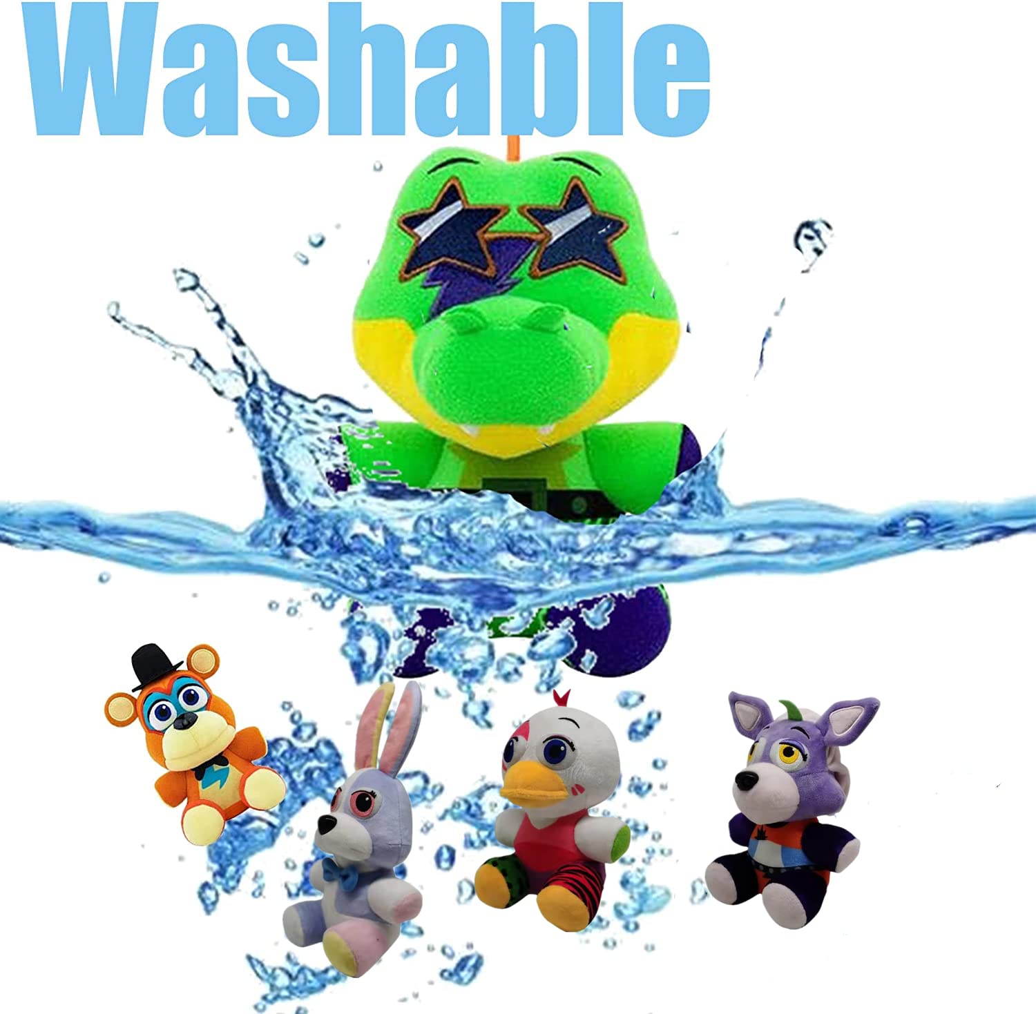 Mokorety Five Nights at Freddy's Plushies,Five Nights at Freddy's Plush,FNAF Plushies,Gift for FNAF Plush Game Fans (c03)