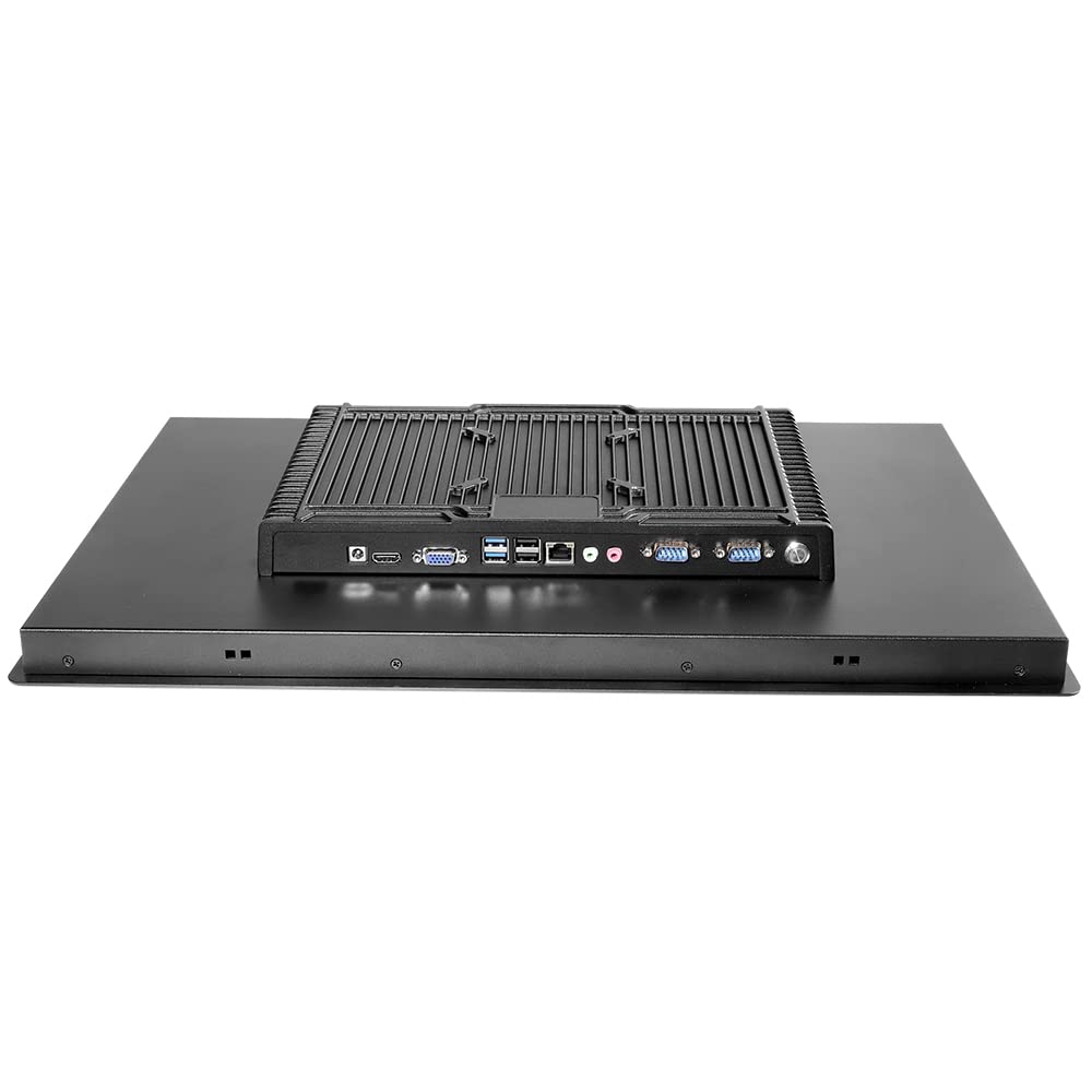 LEANGLE 21.5" 16:9Monitor Industrial Panel PC Embedded Display,Capacitive Touch Screen,2 or 6*COM,RS232 or RS485,Windows 10 or Linux Ubuntu
