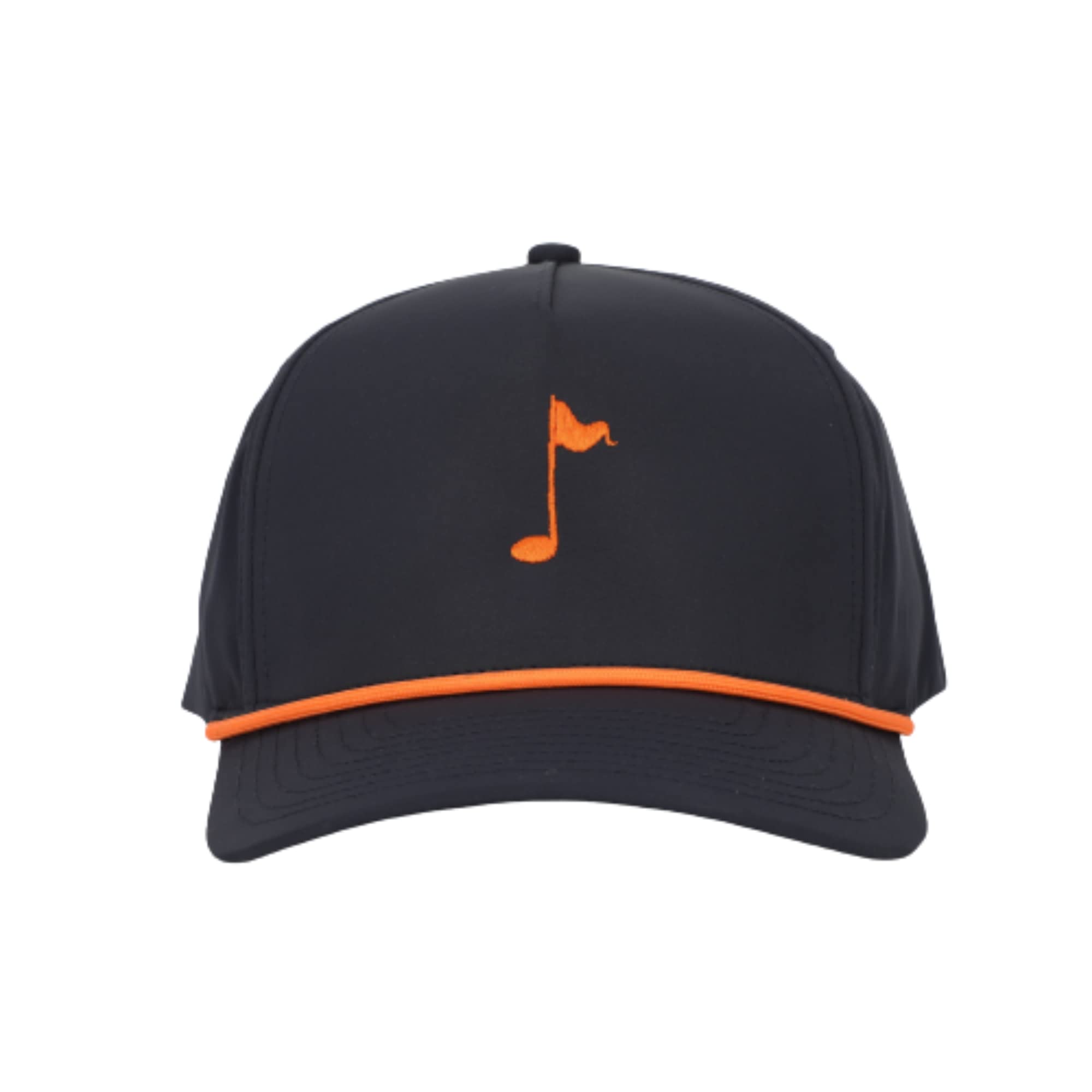 Golf Made Me Do It Melody Rope Hat - Adjustable Snapback Golf Hat, One Size Fits All (Navy/White)