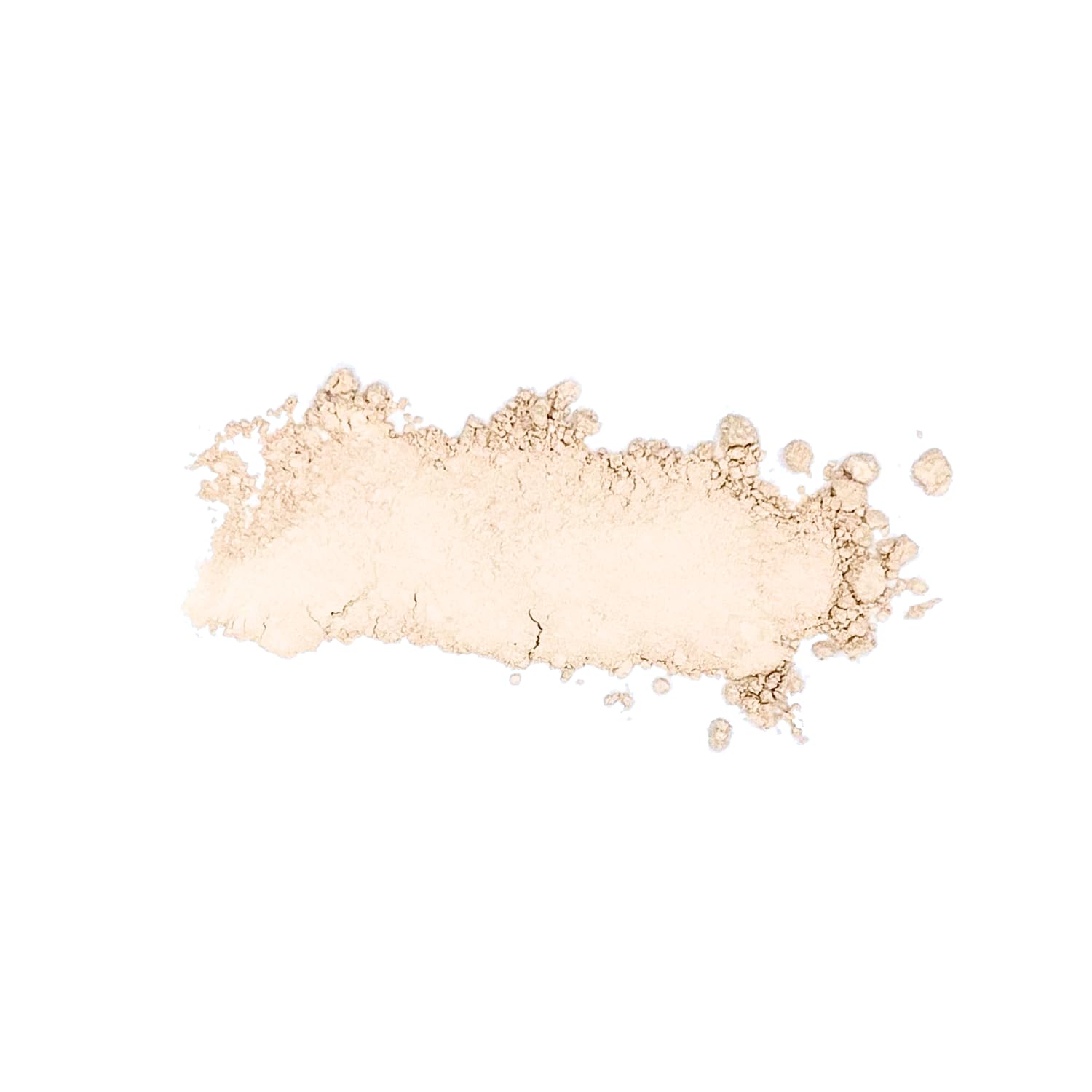 Honeybee Gardens Pressed Powder Eye Shadow Single Refill, Antique, Matte Pale Cream Bisque, Long-Wearing, Creaseproof Mineral Color With Botanicals, 1.2g