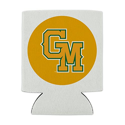 George Mason University Secondary Logo Can Cooler - Drink Sleeve Hugger Collapsible Insulator - Beverage Insulated Holder