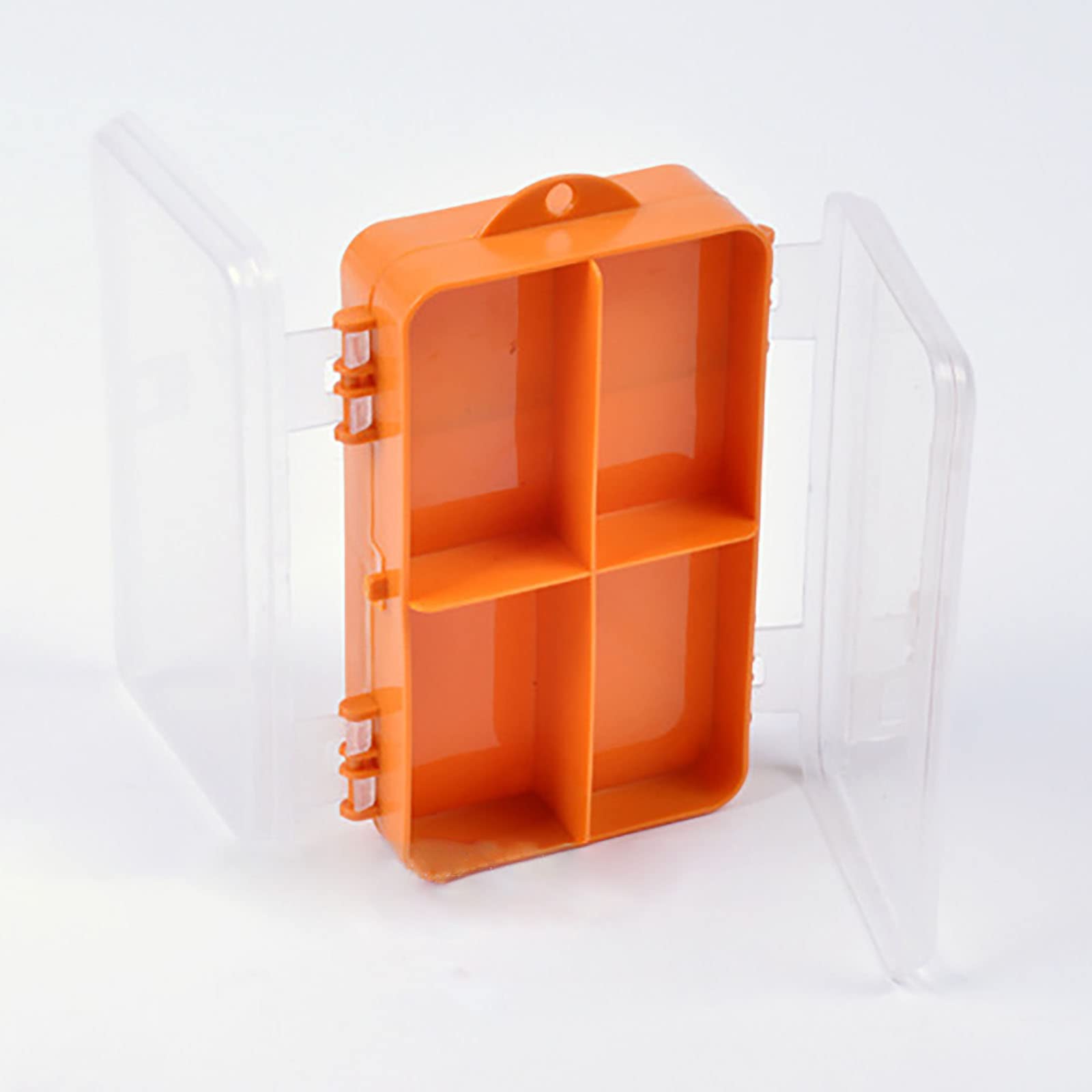 GNMGIZ Double Sided 9 Compartments Fly Fishing Box Large Fishing Lure Hook Boxes for Fishing Accessories Tool Fishing Tackle Container