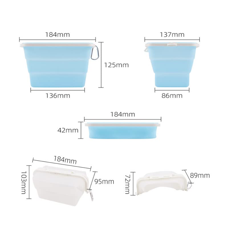 NOLOG YAYIN Reusable Silicone Bags - Leakproof & Airtight {100% Food Grade Silicone} Microwave & Dishwasher Safe Freezer Silicone