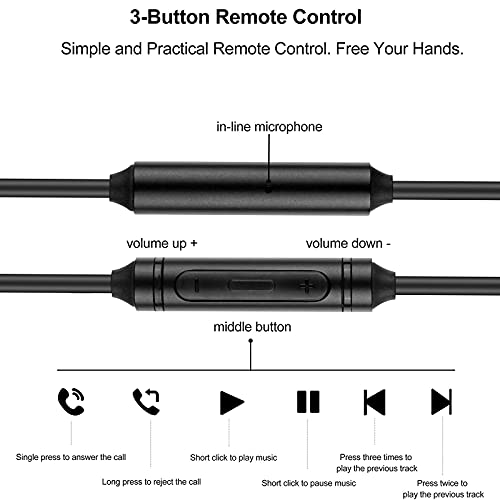 weishan QC35 Coiled Audio Cable Replacement for Bose 700 Quietcomfort 35 II/35/25 On-Ear 2/OE2i Soundtrue/Soundlink, in-line Mic Control Headphone Cord Works on iOS/Android 8ft