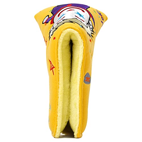 Golf Blade Putter Cover Headcover Funny Joker Putter Cover(Strong Magnetic)