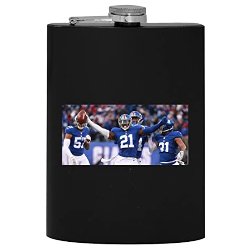 FC Carino B35Y22D63W0802616M07T32C02S27-8oz Black Hip Alcohol Drinking Flask PDI #PIDP802616