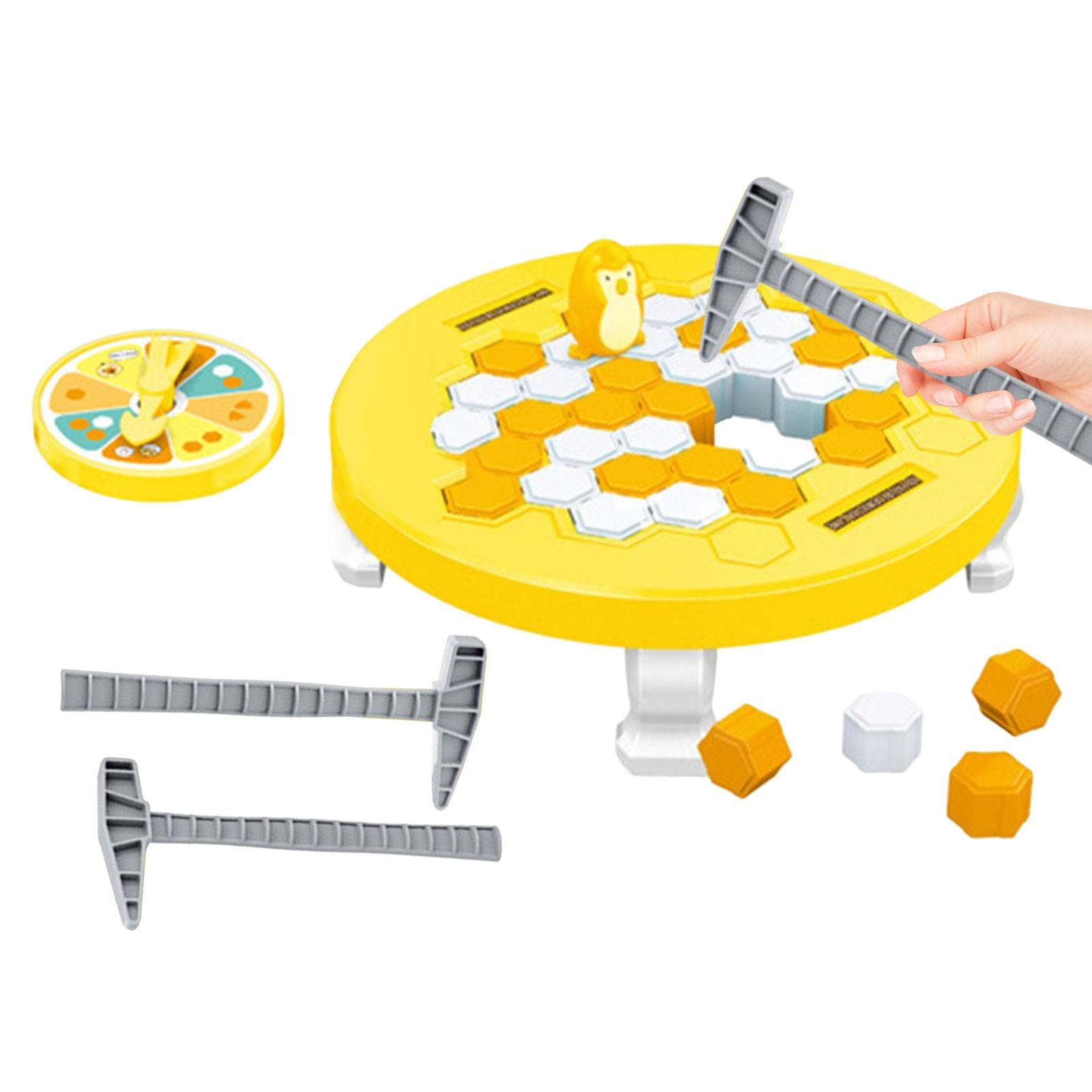 Kumprohu Dont Game,Ice-Block Breaking Game Save Penguin Table Game | Desktop Paternity Interactive Game, Easy and Fun Preschool Game, Board Puzzle Game for Boys and Girls Family