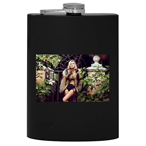 FC Carino B35Y22D63W0347668M07T32C02S27-8oz Black Hip Alcohol Drinking Flask PDI #PIDP347668