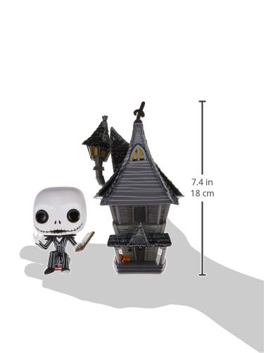 Funko 42599 POP. Vinyl: Town: Nightmare Before Christmas Jack's House W Collectible Figure, Multicolour, us one-Size