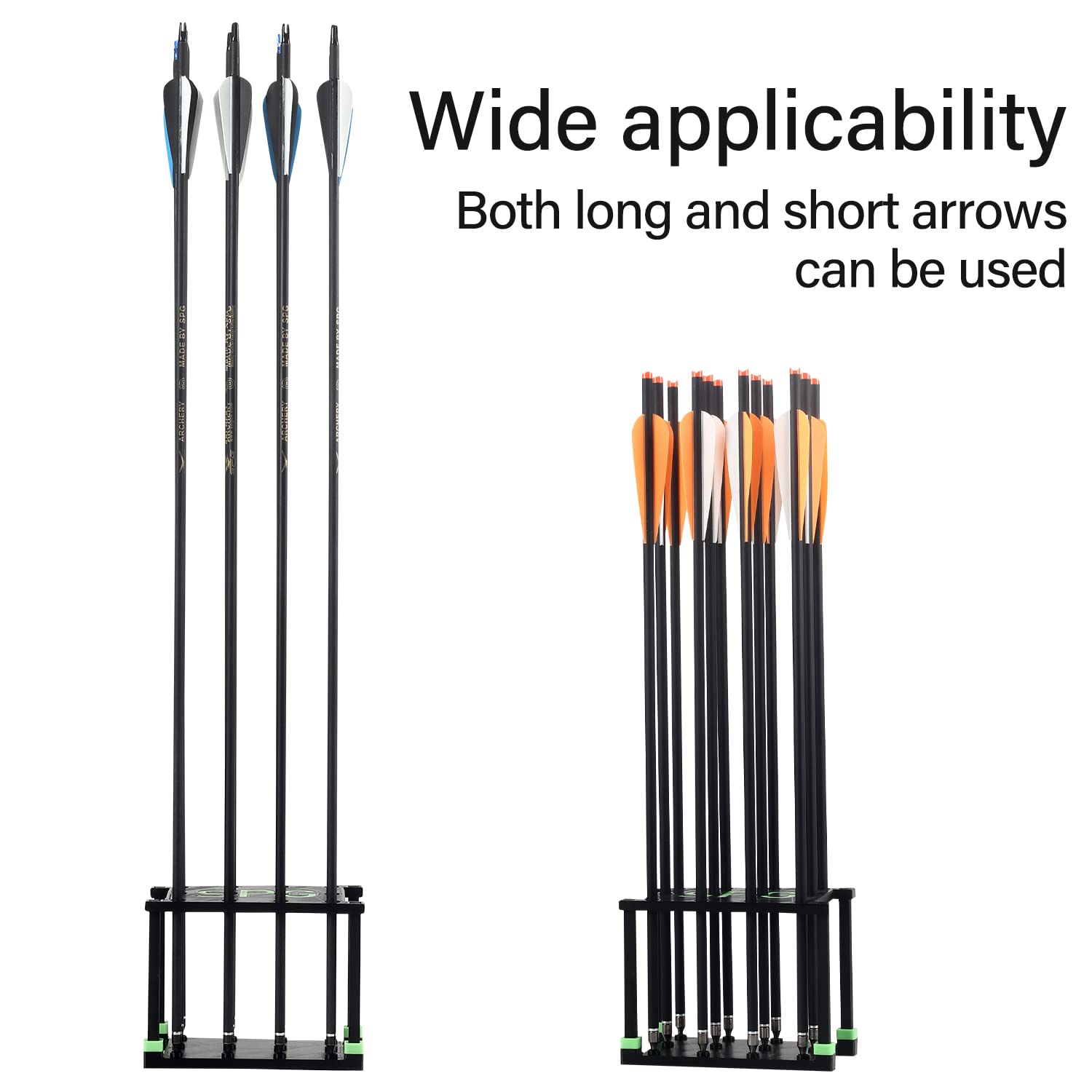 FENJANER Archery 12 Arrow Drying Storage Rack Display Holder Quiver Bow and Arrow Hunting Shooting Accessories