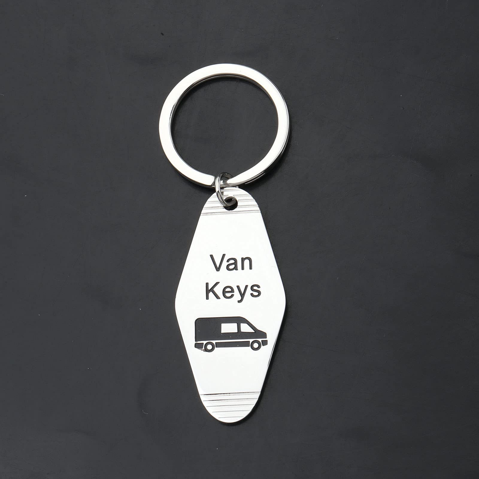 FOTAP Van Keys Keychain Camping Keychain RV keychain Ford Transit Camper Gift Camping Lover Gift Camping Fan gift Camper Gift (Van Keys)