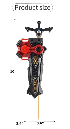Zhefluw Gyro(B-169) + Launcher Battle Bey Burst Set, Battling Top, Stickers & Launchers Set, Boys Kids Birthday Party Idea 551