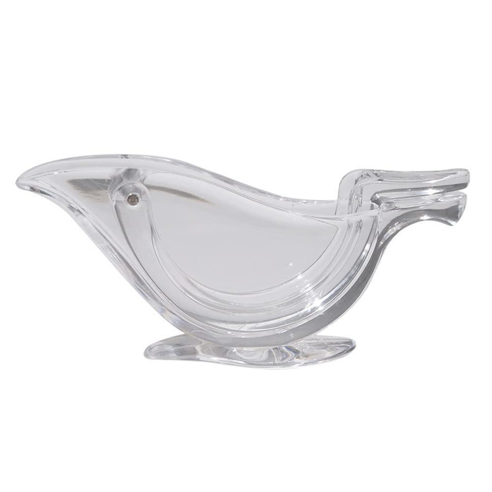 lemon squeezer,Acrylic manual bird lemon squeezer,portable lime squeezer,2pcs