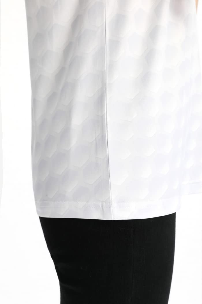 Golf Shirts for Women Summer Tops Moisture Wicking Golf Shirts Collared Short Sleeve Tops Pink S