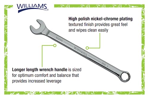 Williams 1216SC Super Combo Combination Wrench, 1/2-Inch