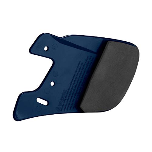 EASTON EXTENDED JAW GUARD, Right-Handed Batter, Navy