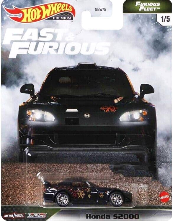 Hot Wheels Premium Fast & Furious Fleet Complete Set of 5 Diecast Vehicles from GBW75-956N Release