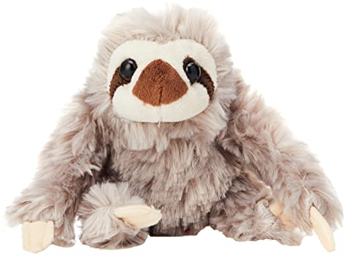 WILD REPUBLIC Pocketkins Sloth Stuffed Animal, Five Inches, Gift for Kids, Plush Toy, Fill is Spun Recycled Water Bottles, 5 inches, Model Number: 21193