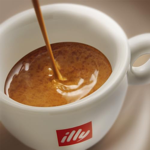 illy Ground Coffee Espresso - 100% Arabica Coffee Ground – Intenso Dark Roast – Warm Notes of Cocoa & Dried Fruit - Rich Aromatic Profile - Precise Roast - No Preservatives – 8.8 Ounce
