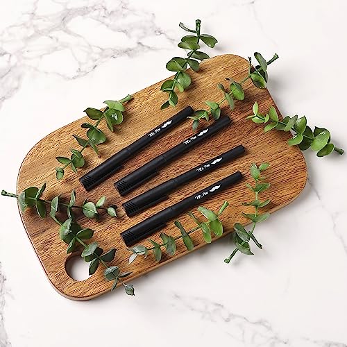 Mr. Pen- Black Fineliner Pens, 4 Pack, 0.5mm Fine Point Pens,Marker Pen for Transparent Sticky Notes, Fine Tip Markers, Fine Line Markers, Drawing Pen, Art Pens, Writing Pens