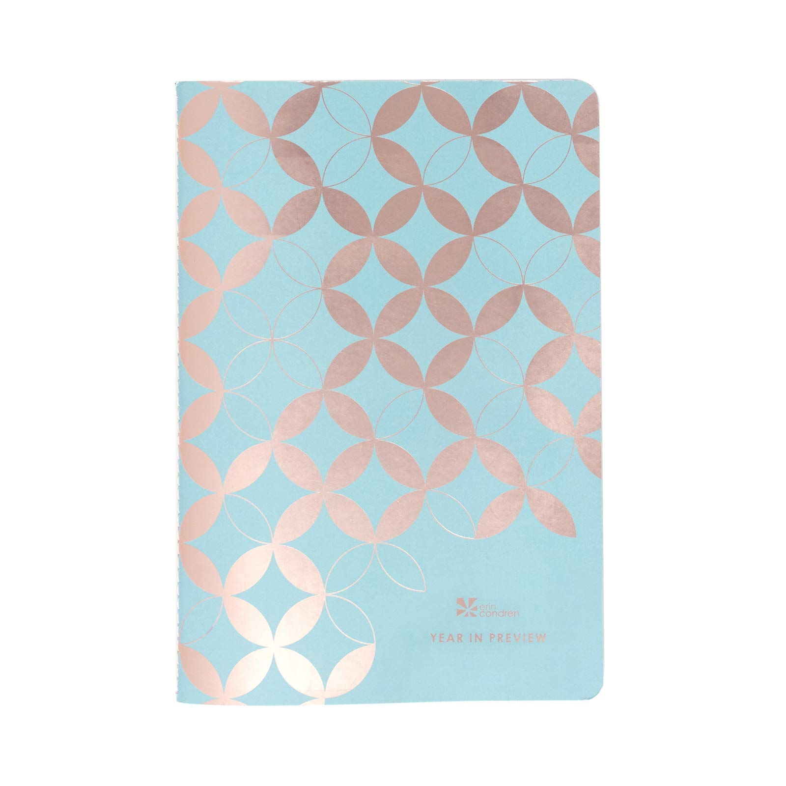 Erin Condren Petite Planner Year In Preview Planner - Customizable Goal-Setting Guide, Organizer & Tracker in One, Boost Productivity, Durable, Pretty, Cute, Stylize
