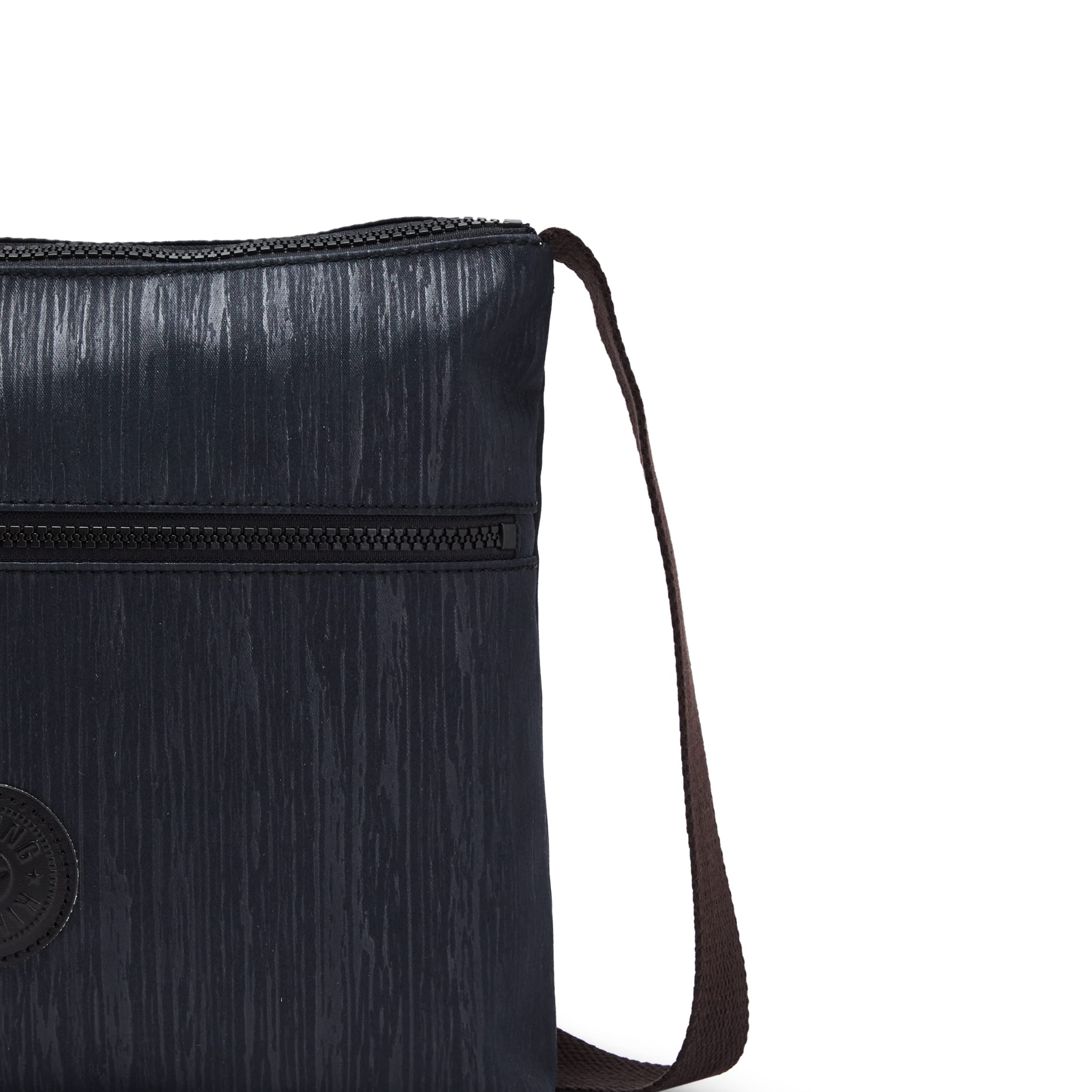 Kipling Womens Women's Annabelle Bag, Medium Handbag, Polyester Crossbody Bag, Sparkling Slate, 11.25 L x 9.5 H 1.5 D US