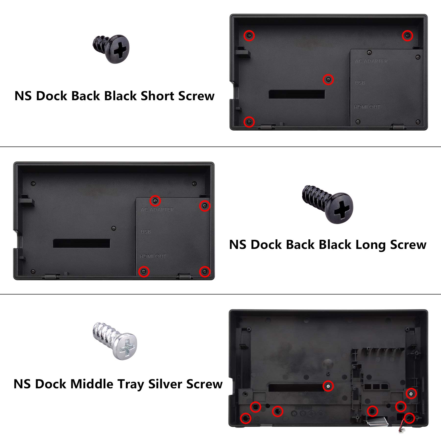 eXtremeRate Custom Soft Touch Grip Faceplate for Nintendo Switch Dock, The Great Wave Patterned DIY Replacement Housing Shell for Nintendo Switch Dock - Dock NOT Included