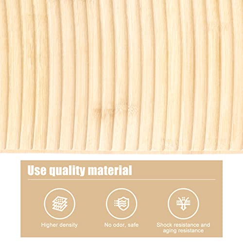 Washboard Bamboo Washboard 50x18x1.8cm Wash Board For Hand Washing Cloths Washboard For Laundry Hand Wash Board Clothes Washing Tool for Home Washboard Wood Washboard