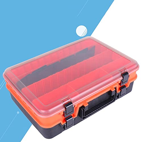 Fishing Tackle Box Fishing Lure Spoon Hook Bait Storage Case Utility Box Carp Portable Outdoor Fishing Accessories