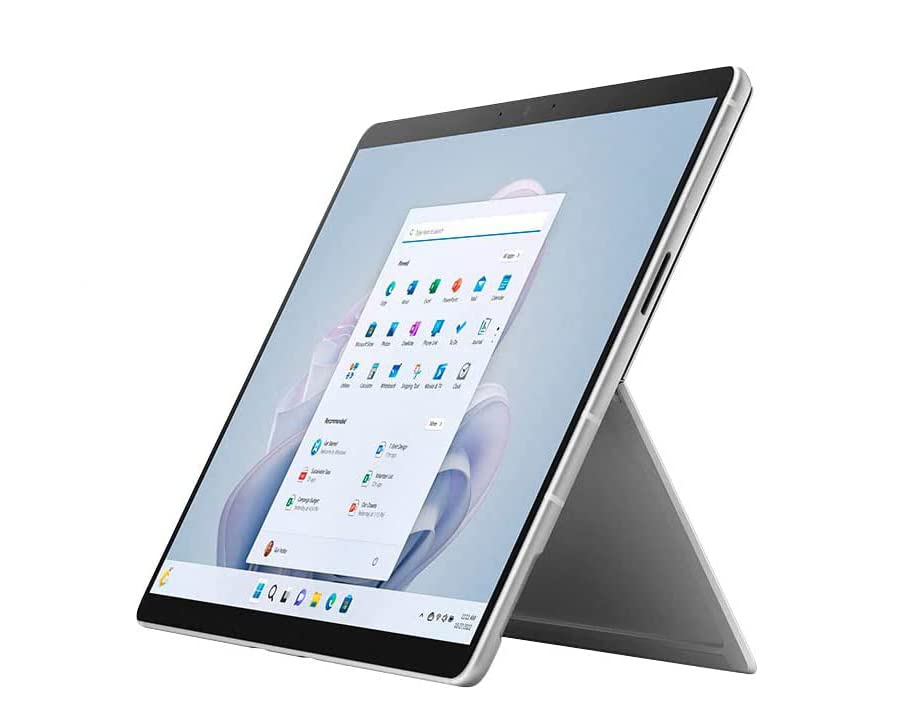 Microsoft Surface Pro 9, 13.3'' Touchscreen 2-in-1 Tablet, 12th Gen Intel Core i7-1255U, Intel Iris Xe Graphics, 16GB DDR5 RAM, 1TB SSD, Windows 11h, Platinum, Device Only, with MTC Stylus Pen
