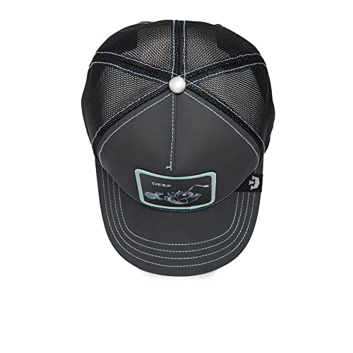 Goorin Bros. The Farm Deep Sea Collection Unisex Trucker Hat, Black (Go Way Down), One Size