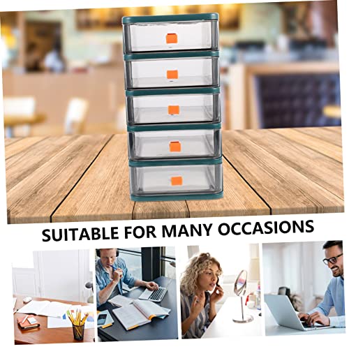 Holibanna 1 pc Box Case Inch X Makeup Clo Organiser Pp Shelf Care Dorm Counter Drawer Small Multi- Space Stands Drawers Stationary Sundries Multifunction with Unit Stationery Saving
