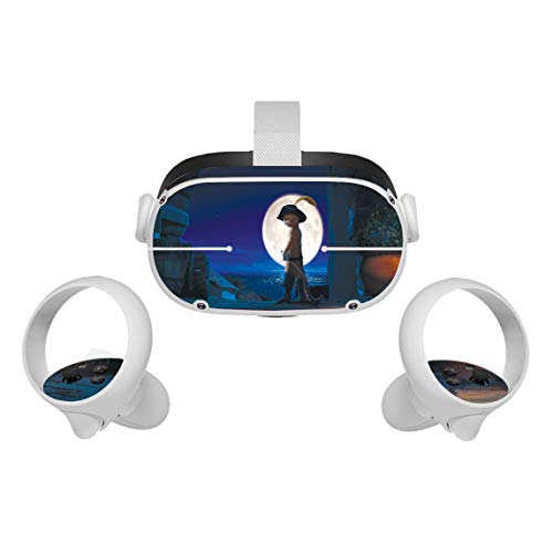 Knight Cat Cartoon Movie Oculus Quest 2 Skin VR 2 Skins Headsets and Controllers Sticker Protective Decal Accessories