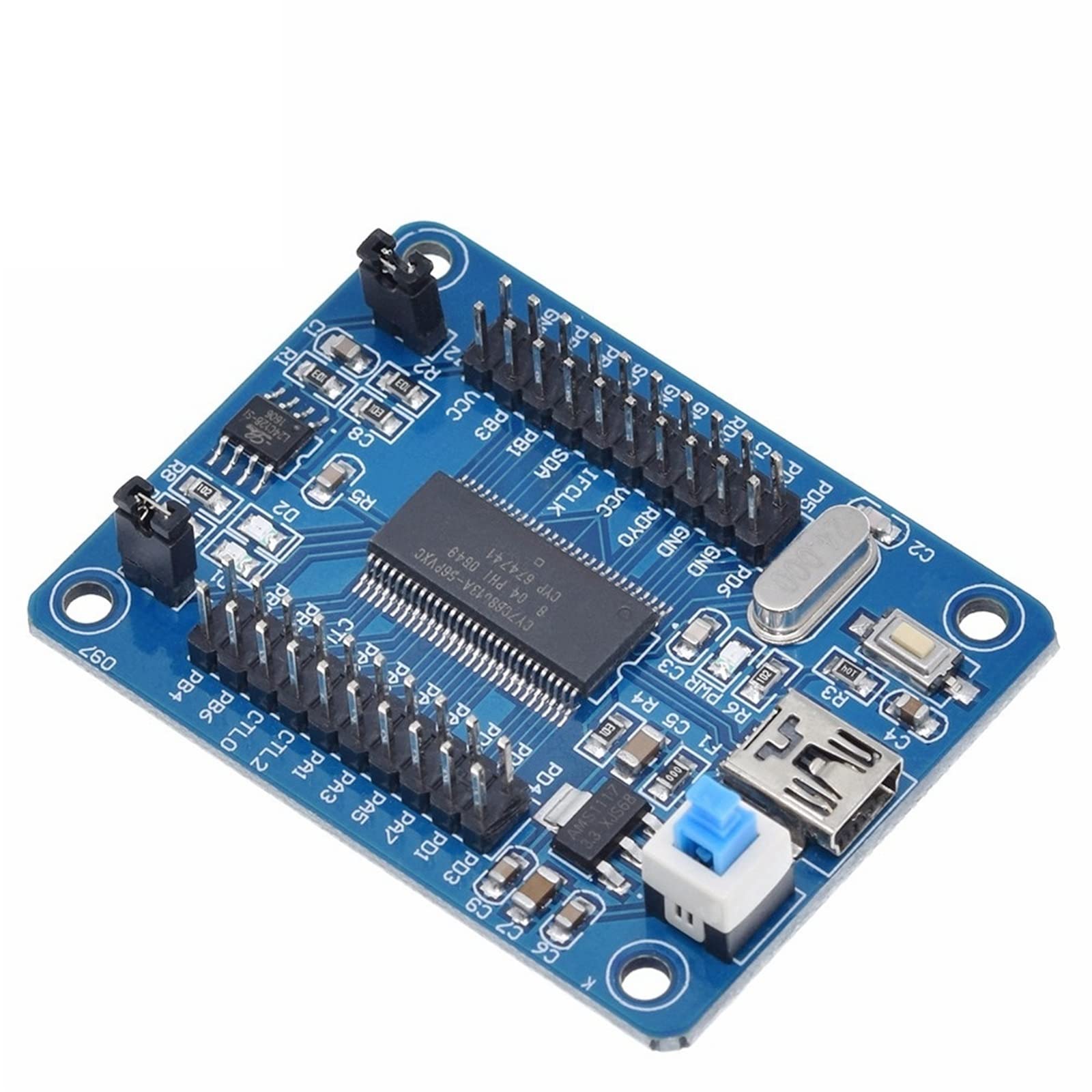 HIFASI EZ-USB FX2LP CY7C68013A USB Core Board Development Board USB Logic Analyzer with I2C Serial SPI Interface Module Mini USB