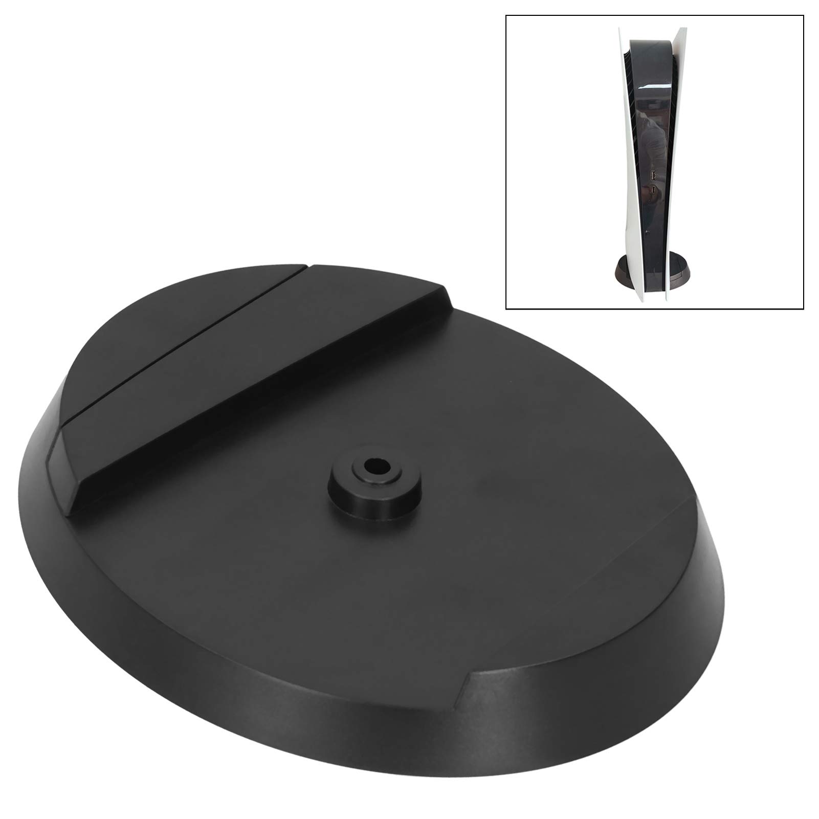 Fdit Game Console Holder, Game Console Base Original with Bottom Hole Design for CD‑ROM Version and Digital Version