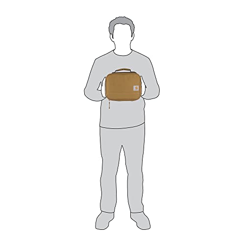 Carhartt Insulated 4 Can Lunch Cooler, Brown, One Size